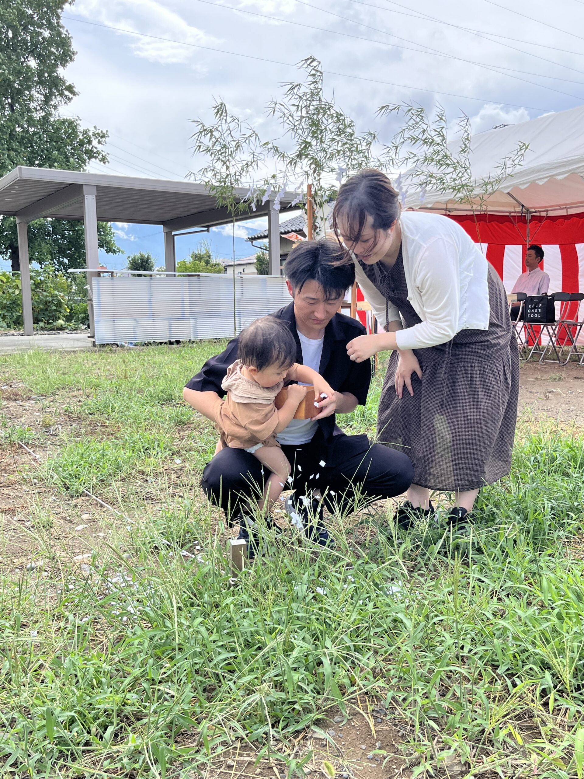 地鎮祭無事に執り行われました！ - ALOHA100-新築デザイン住宅