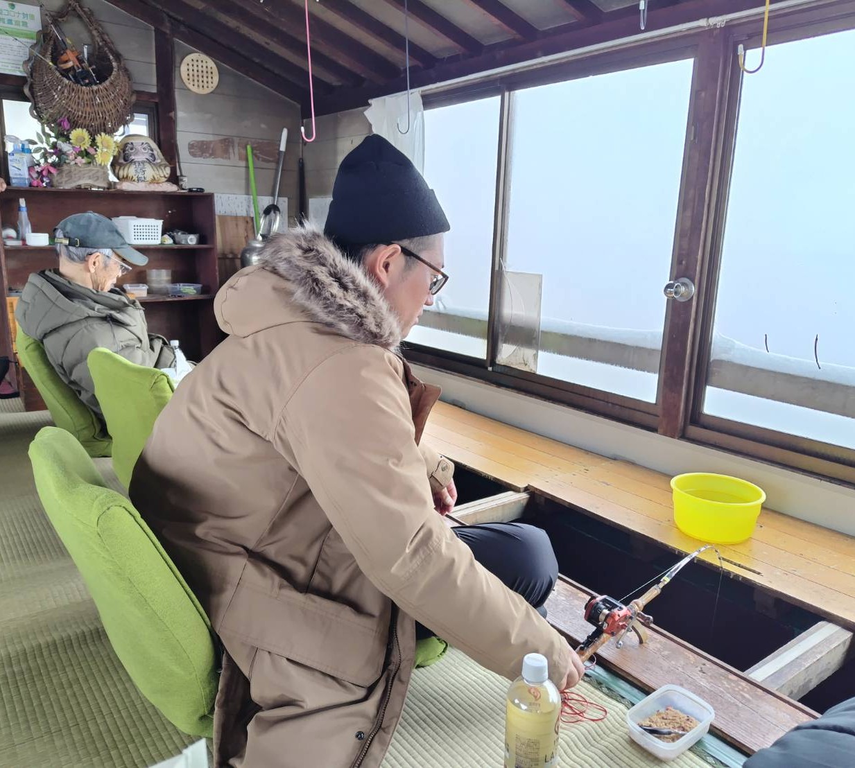 野尻湖でワカサギ釣り - ALOHA100-新築デザイン住宅